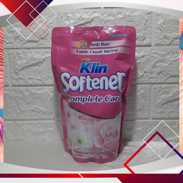So Klin Softener Complete Care 1X Bilas Pink 720ml – Toko Sembako Murah ...
