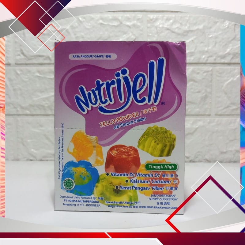 Nutrijell Rasa Anggur Pack Isi 12pcs x 15gr . – Toko Sembako Murah ...