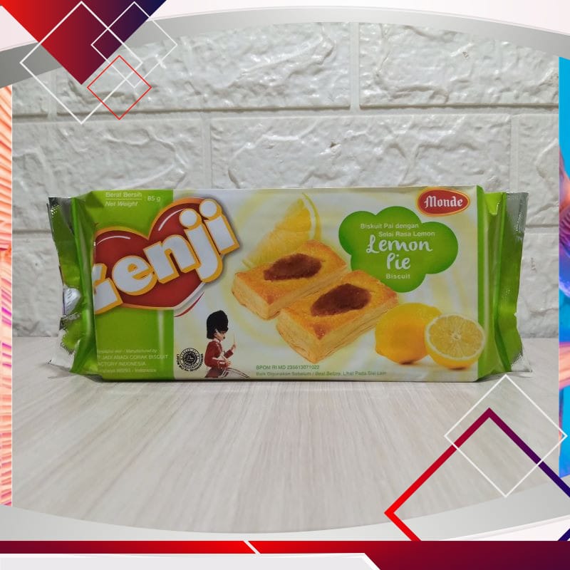 Monde Genji Biskuit Rasa Lemon Pie 85gr . – Toko Sembako Murah Depok ...
